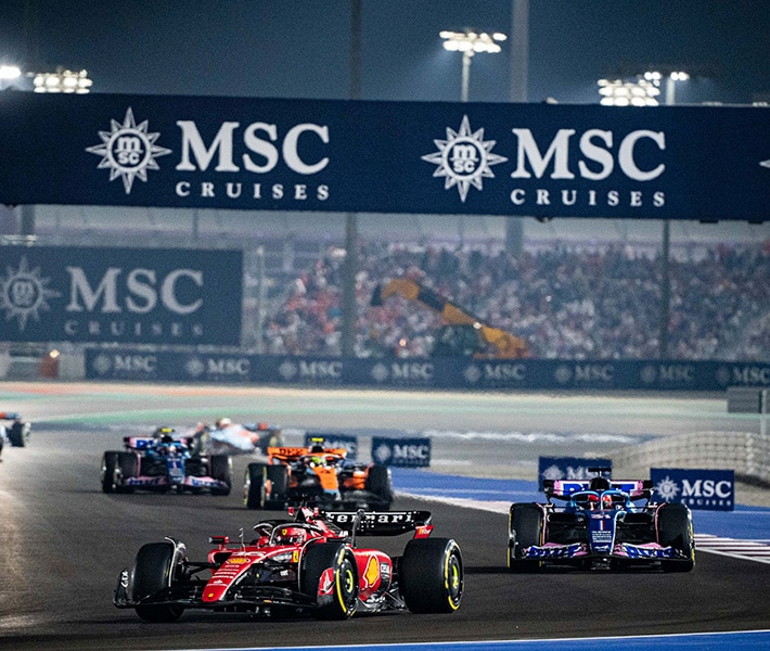 F1® Events for Grands Prix in 2024 - 2025 | MSC Cruises