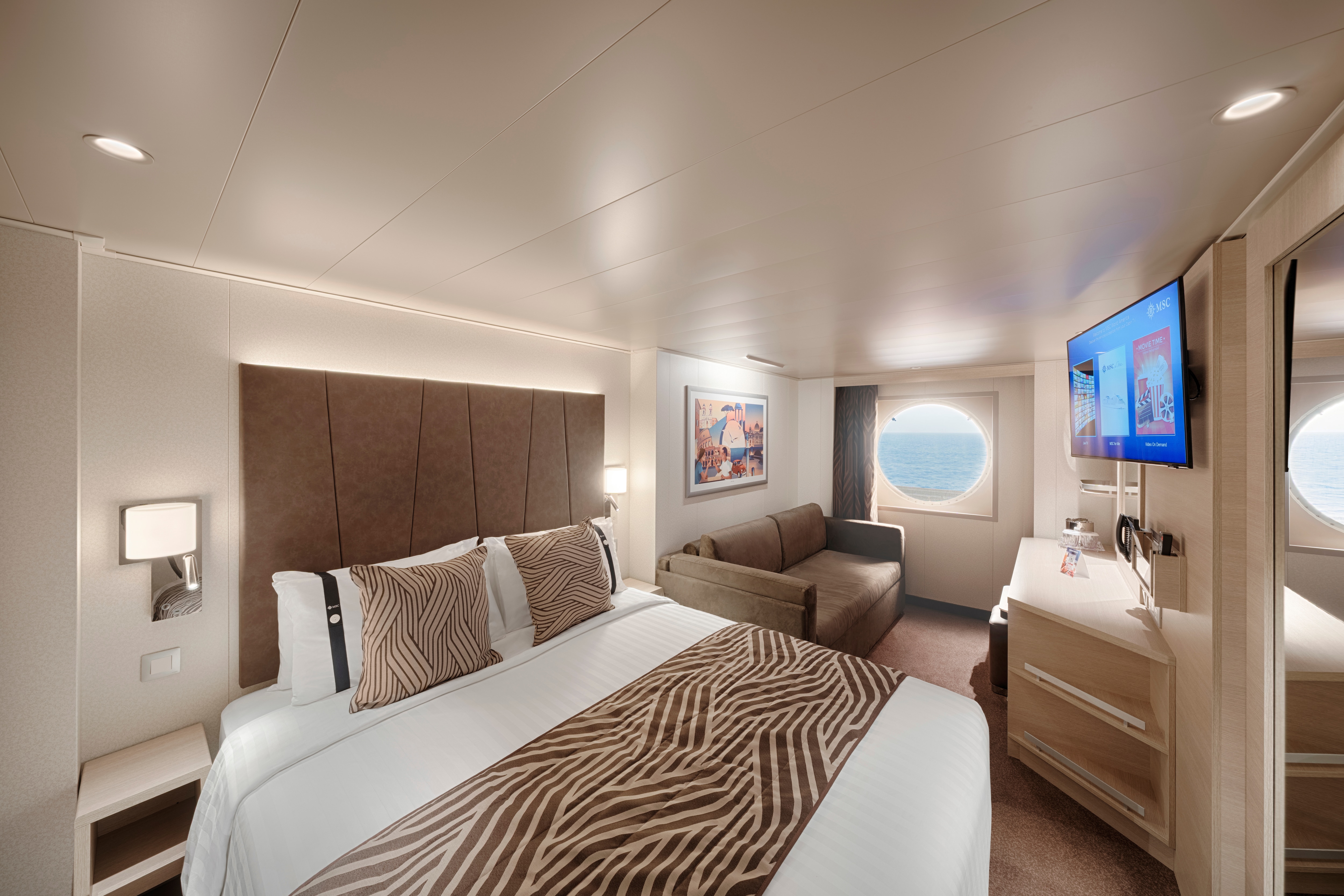 MSC World America Cabins and Suites | MSC Cruises